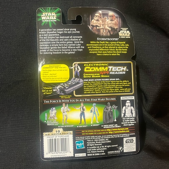 Kenner | Toys | 999 Star Wars Battle Damaged Stormtrooper 375 Comm Tech ...